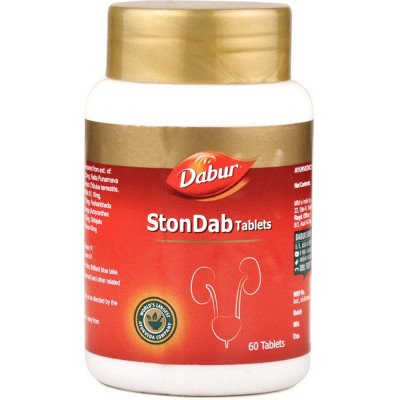 Dabur Ayurvedic Stondab (60tab) for urinary tract kidney stone kidney ...