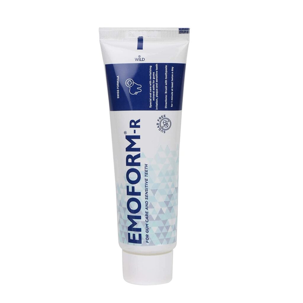 Emoform-R Anti-Sensitivity Toothpaste 100 gm For Gums, Sensitivity ...
