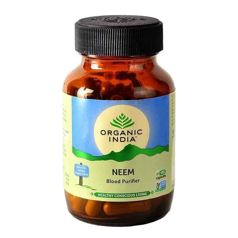 Organic India Neem Capsules 60 Nos The Mg Shop