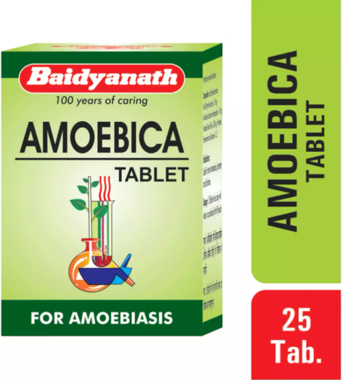 Baidyanath Amoebica Tablet (25tab) For amoebiasis - The MG Shop