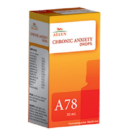 Allen A78 Chronic Anxiety Drops (30ml) - The MG Shop