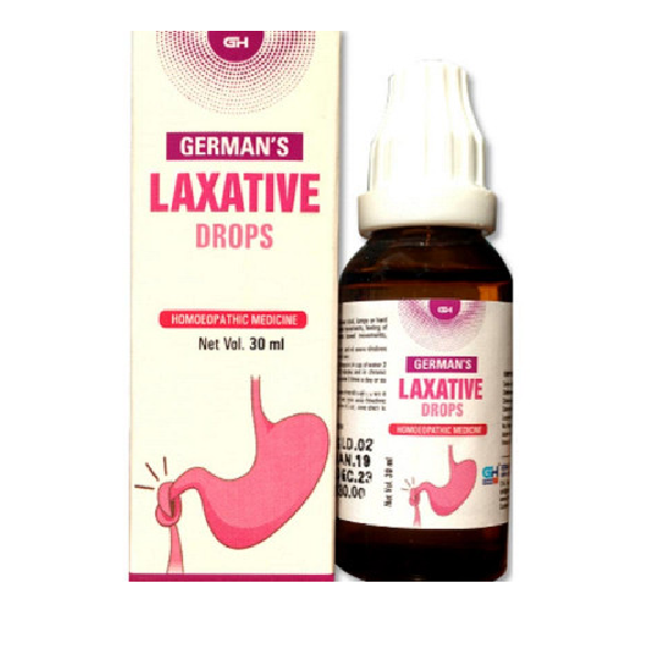 German Homeo Care & Cure Laxative Drops (30ml) - The MG Shop