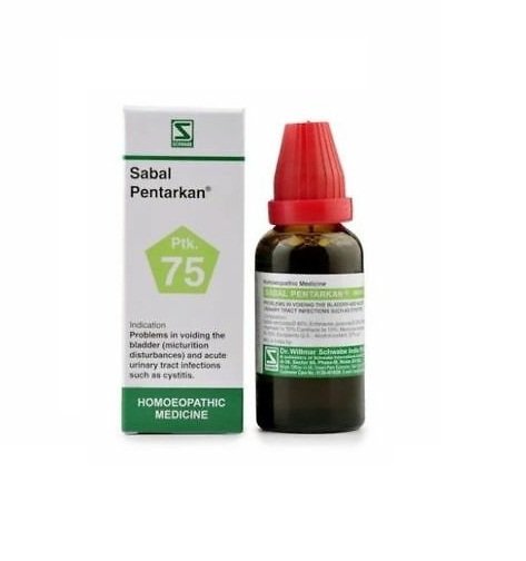 Dr Willmar Schwabe India Homoeopathic Sabal Pentarkan 30ml Ptk 75