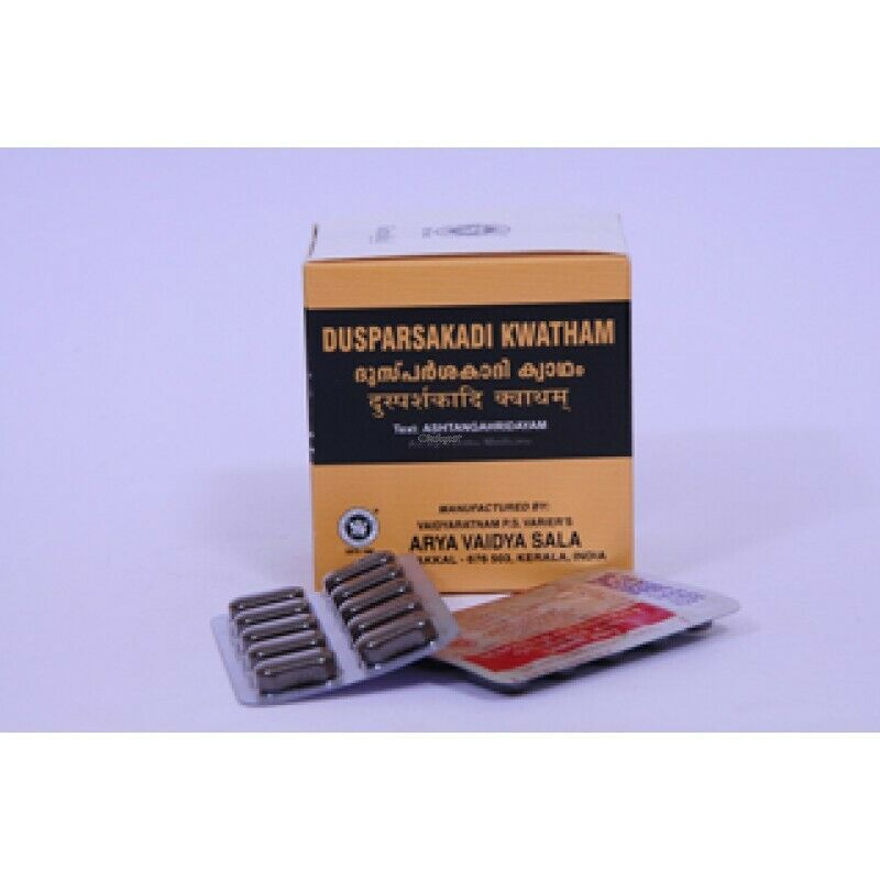 Kottakkal Ayurveda Dusparsakadi kwatham 100 Tablet For Piles, Pain ...