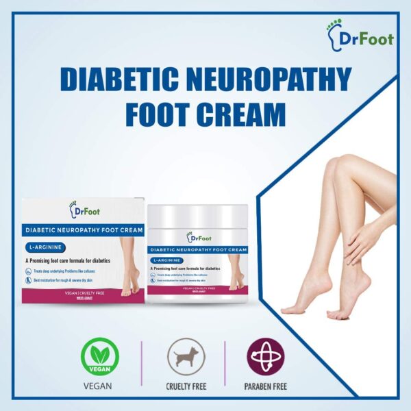 Dr Foot Diabetic Neuropathy Foot Cream Improves Blood Circulation, 100 ...